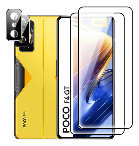 Película Protección 2 Mica 2 Lentes Para Xiaomi Poco F4 Gt Meses