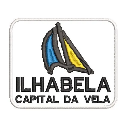 Bordado Modelo Ilhabela Capital Da Vela | MercadoLivre Bordado Modelo Ilhabela Capital Da Vela | MercadoLivre