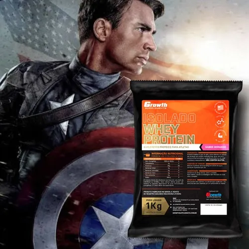 Suplemento En Polvo Growth Supplements Aislada Proteínas Sabor