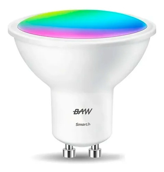 Lampara Led Smart Dicroica Rgb Wifi Baw Gu10 | MercadoLibre 📦 Lampara Led Smart Dicroica Rgb Wifi Baw Gu10 | MercadoLibre 📦