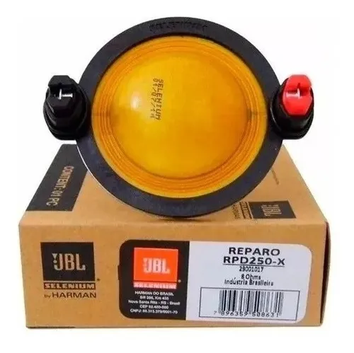 Reparo Original Jbl Rpd250x Para Driver De Corneta D250x - 100w Rms Reparo Original Jbl Rpd250x Para Driver De Corneta D250x - 100w Rms