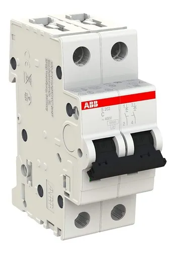 Interruptor Termomagnético S 202-c20 2p 20a 2cds252001r0204 | Envío gratis