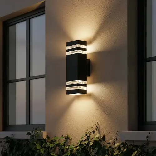 Lámpara Led Pared Exterior Impermeable Lámpara Decorativa | MercadoLibre