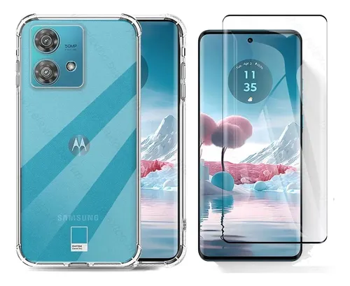 Capa Case Capinha E Película 9d Cerâmica P Moto Edge 40 Neo Mercadolivre