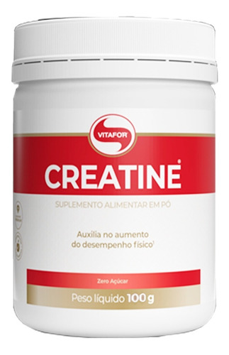 Creatine Vitafor Creatina 100g Original Val Longa Promoção Mercadolivre