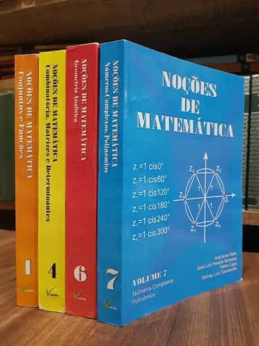 Ime Ita Noções De Matemática 4 Vols Aref Antar Mercadolivre