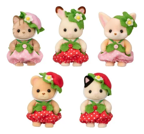 Sylvanian Families Set Fresas Ternurin Calico Critters Envío Gratis