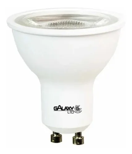 Lâmpada Led Dicroica Mr16 Gu10 6 5w Branco Frio 6500k Bivolt Cor Da Luz