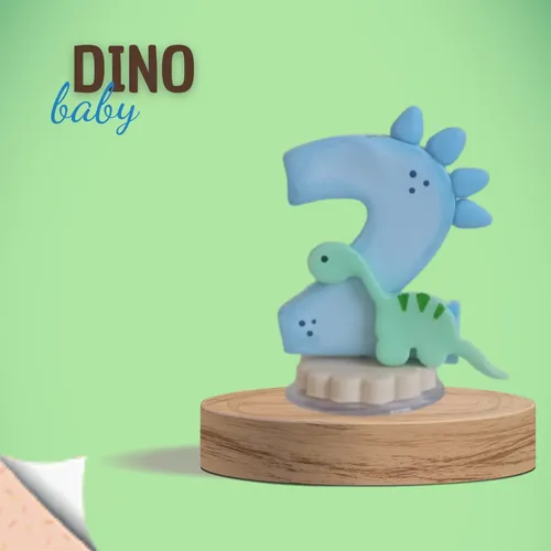 Vela Dino Baby - Pra Bolo E Festa | MercadoLivre Vela Dino Baby - Pra Bolo E Festa | MercadoLivre