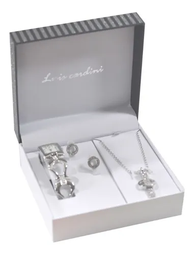 Set Reloj Y Accesorios Para Dama, Luis Cardini Set-lc-07 | Cuotas sin ... Set Reloj Y Accesorios Para Dama, Luis Cardini Set-lc-07 | Cuotas sin ...