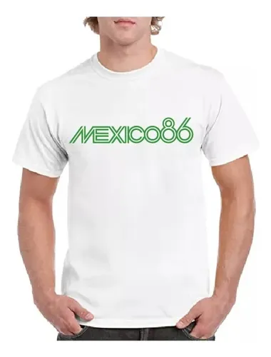 Playera - Mexico 86 Mundial Seleccion Mexicana Coleccion | MercadoLibre