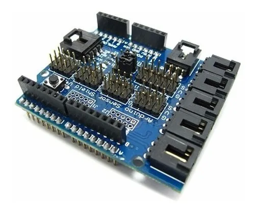 Modulo Shield Sensor V4 Analogico Digital Expansão Arduino Modulo Shield Sensor V4 Analogico Digital Expansão Arduino