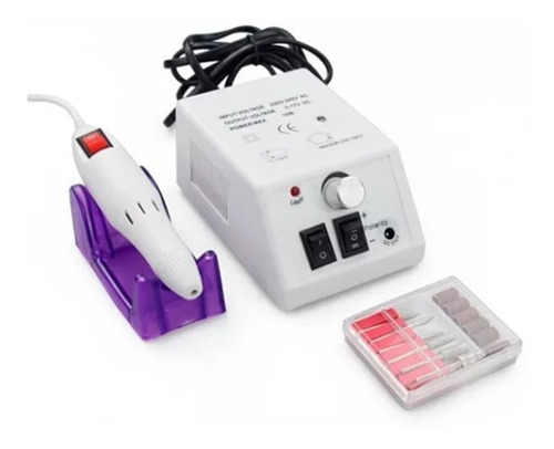 Set Manicure Pedicure Taladro Pulidor Eléctrico De Uñas Mercadolibre