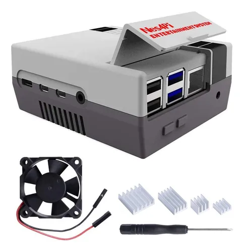 Geeekpi Raspberry Pi 4 - Funda Raspberry Pi 4 Con Ventilado. | Envío gratis Geeekpi Raspberry Pi 4 - Funda Raspberry Pi 4 Con Ventilado. | Envío gratis
