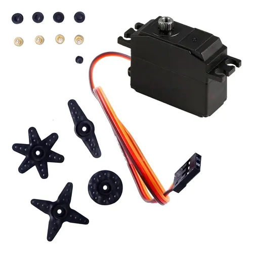 Servomotor Mg995 15kg 180° Servo de Alta Velocidade Engranes Metálicos ... Servomotor Mg995 15kg 180° Servo de Alta Velocidade Engranes Metálicos ...