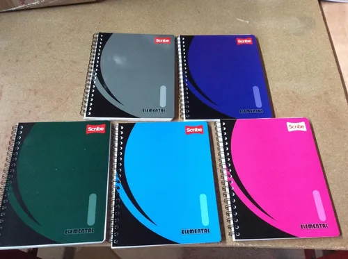 Cuaderno Profesional Scribe Elemental De Raya Envío Gratis