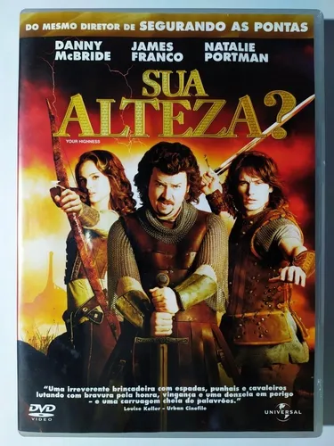 Dvd Sua Alteza James Franco Natalie Portman Danny Mcbride ... Dvd Sua Alteza James Franco Natalie Portman Danny Mcbride ...