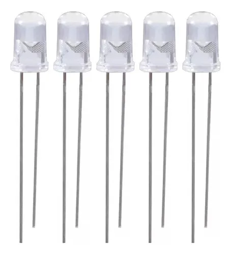 Led Ultra Brillante 5mm Diámetro (100pz) | MercadoLibre