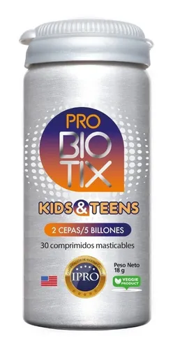 Suplemento en comprimidos masticables Newscience PRO BIOTIX Kids ... Suplemento en comprimidos masticables Newscience PRO BIOTIX Kids ...