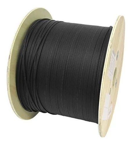 Drop Fibra 1 Km Con Mensajero 2 Core Owire | MercadoLibre Drop Fibra 1 Km Con Mensajero 2 Core Owire | MercadoLibre