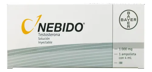 Nebido Solución Inyectable 1000 Mg Caja Con 1 Ampolleta 4 Ml en venta ... Nebido Solución Inyectable 1000 Mg Caja Con 1 Ampolleta 4 Ml en venta ...