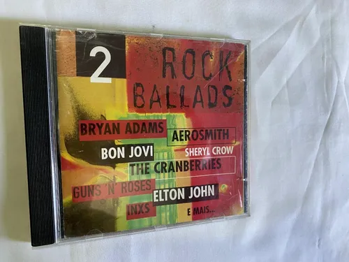 Cd Rock Ballads 2 Mercadolivre