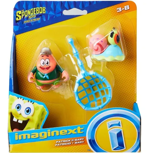 Imaginext Patricio Niño Y Gary De La Serie Bob Esponja En Venta En