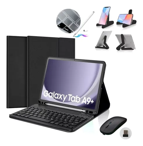 Funda Teclado Español +mouse + Lápiz Para Galaxy Tab A9 Plus | Envío gratis