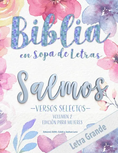 Libro Biblia En Sopa De Letras Salmos Versos Selectos Cuotas