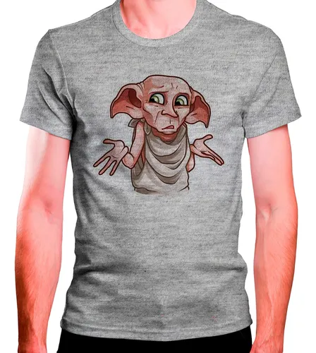 Camiseta Masculina Cza Dobby Elfo Harry Potter Pose Duvida Parcelamento Sem Juros