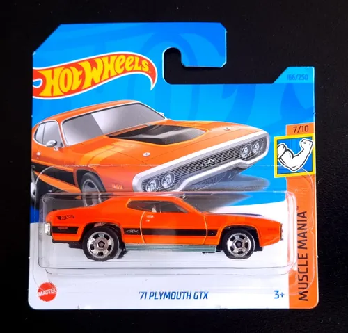 Hot Wheels 71 Plymouth Gtx Muscle Mania Colección Cuotas Sin Interés