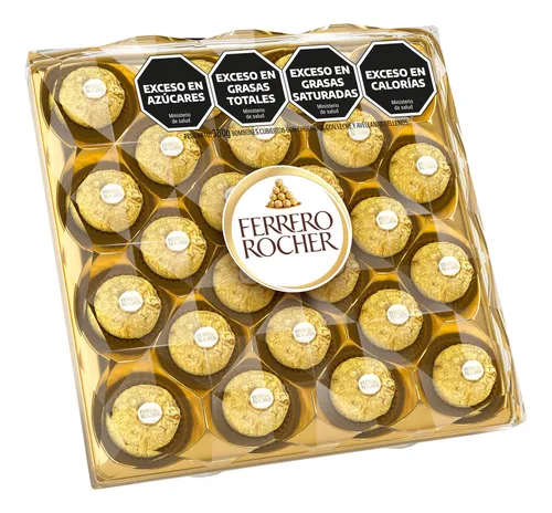 Ferrero Rocher Chocolate Caja de 24 Bombones Ferrero Rocher Chocolate Caja de 24 Bombones