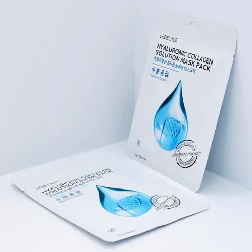 Mascarillas Coreana De Colágeno Y Acido Hialuronico 10pz Meses Sin