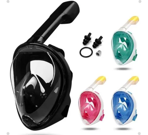 Mascara De Mergulho Snorkel Profissional C/ Suporte Camera | Frete grátis Mascara De Mergulho Snorkel Profissional C/ Suporte Camera | Frete grátis