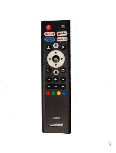 Control Remoto Compatible Para Tv Challenger Smart Sin Voz | Cuotas sin ...