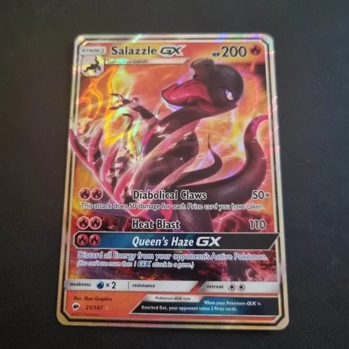 Salazzle Gx Carta Pokémon Original Cuotas Sin Interés