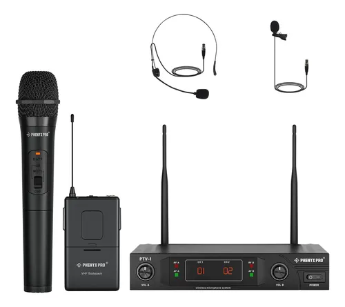 Sistema De Microfone Sem Fio Phenyx Pro, Conjunto De Microf ... Sistema De Microfone Sem Fio Phenyx Pro, Conjunto De Microf ...