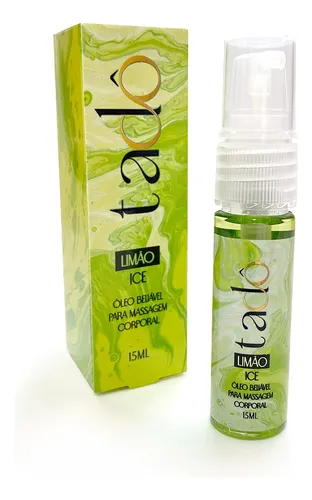 Gel Térmico Comestible Sexo Oral Ice Hot Lubricante Aceite Sabor Limón