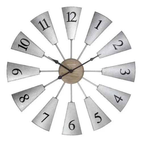 Presentime & Co. 24 Lorenzo Farmhouse Diy Windmill Clock, Re | Cuotas ...