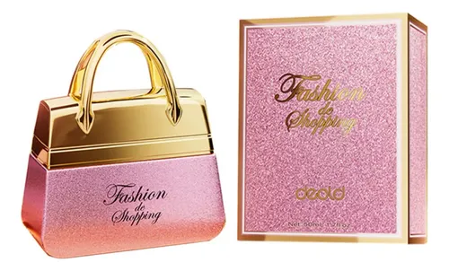 Perfume de mujer con forma de bolsa de compras a la moda, fragancia ...