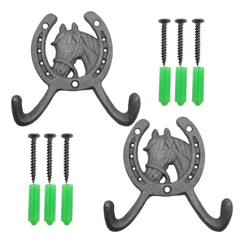2pcs Cabeza De Caballo De Hierro Fundido Herradura Dobl... | Cuotas sin ... 2pcs Cabeza De Caballo De Hierro Fundido Herradura Dobl... | Cuotas sin ...