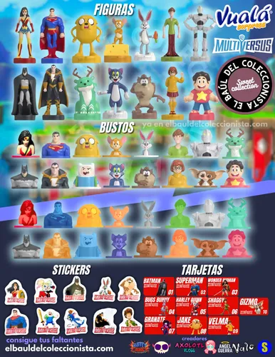 Figuras Multiversus A Elegir Vualá Sorpresa Warner Bros | Meses sin interés