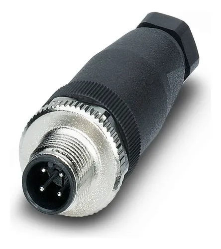 Conector M12 4 Pines Macho Recto 1662528 - 9457550000 | MercadoLibre