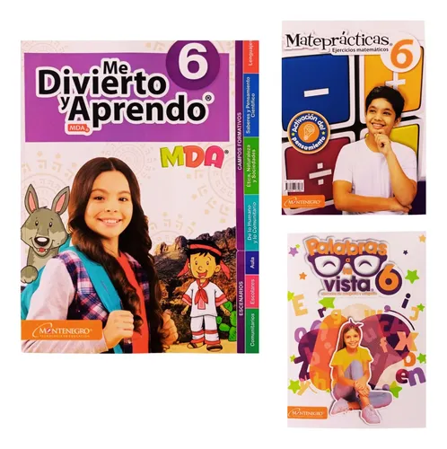 Guia Montenegro 6° Me Divierto Y Aprendo 2023- 2024 Mda en venta en ... Guia Montenegro 6° Me Divierto Y Aprendo 2023- 2024 Mda en venta en ...