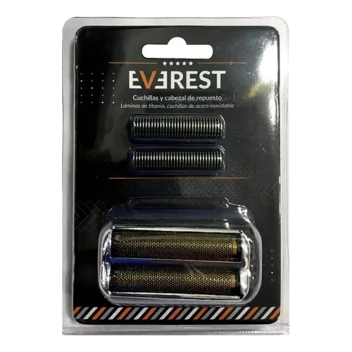 Cabezal Repuesto Para Afeitadora Shaver Everest Doble Foil Cabezal Repuesto Para Afeitadora Shaver Everest Doble Foil