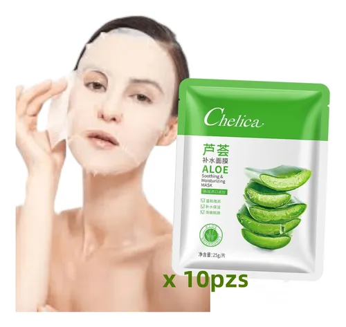 Oferta 1pz Mascarillas De Hidratante Aloe Vera 25ml Meses Sin Interés