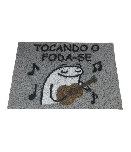 Tapete Capacho 60x40 Florks Mal Educado Frase Divertido Geek ... Tapete Capacho 60x40 Florks Mal Educado Frase Divertido Geek ...