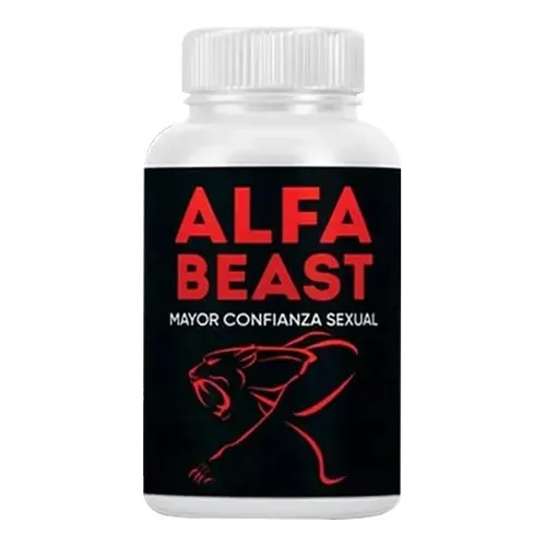 Suplemento Alfa Beast 30 Cáp Para La Potencia Sexual Sfn Sin Sabor ...