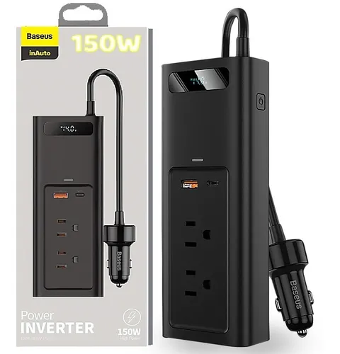 Cargador Auto Tomacorriente Fast Charger 150w Pd3.0 Baseus | Cuotas sin interés