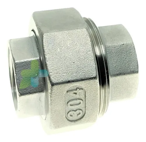 Tuerca Union De 3/4 Cuerda Hembra En Acero Inoxidable